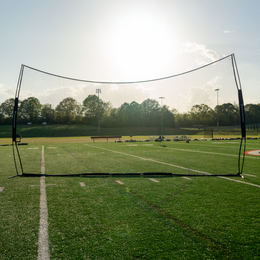 Pop-Up 21'x11' Lacrosse Backstop & Barrier Net for Sale at Crankshooter ...