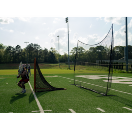 Pop-Up 21'x11' Lacrosse Backstop & Barrier Net for Sale at Crankshooter ...