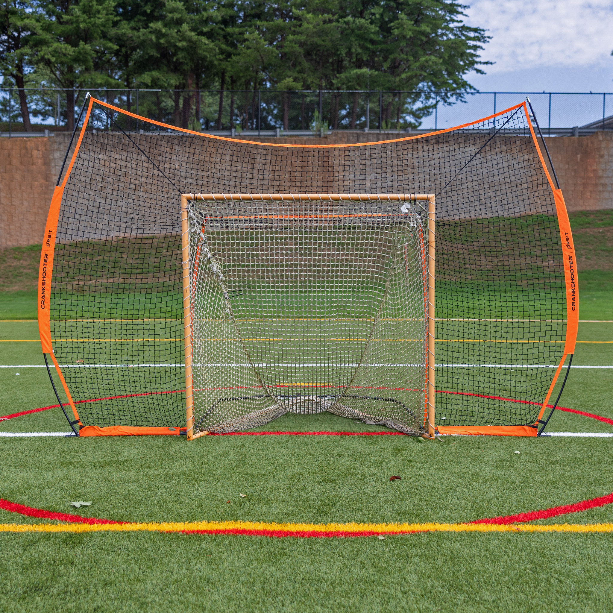 NEW! Orbit Lacrosse Backstop, 12'x 9', Wraparound Design - FREE SHIPPI ...