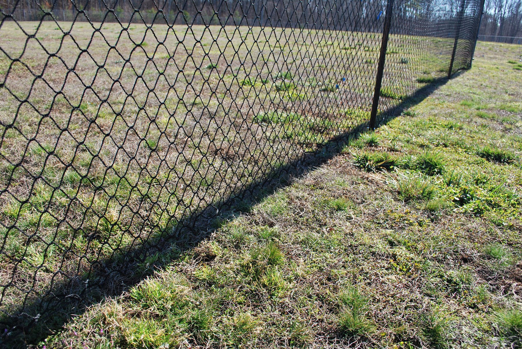 Stationary Backstop System 10' x 30' & 3mm net by Crankshooter® FREE S ...